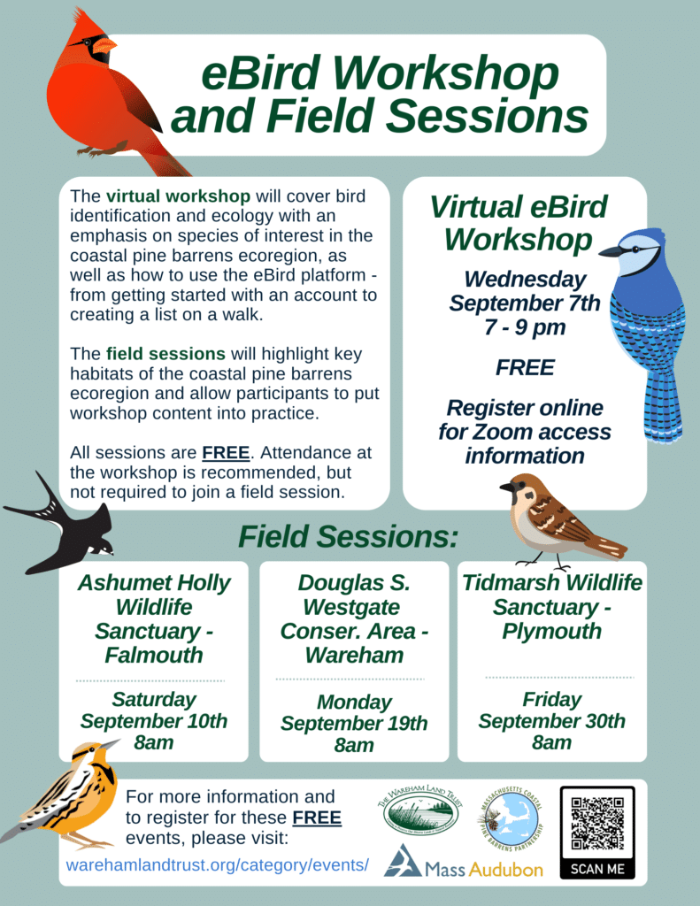 Learn eBird – Help Protect our Local Birds – Wareham Land Trust